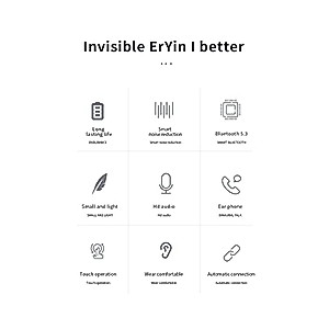 LmtLessDeals Wireless Bluetooth Earbuds Game Headphones 5.3 BT HiFi Stereo Premium Sound with Heavy Bass Shock K20 Touch Control Smart Noise Reduction Long Battery Life