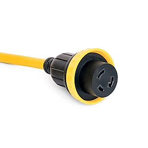 Champion Power Equipment 100827 Foot 30-Amp 125-Volt RV Generator Power Cord, (TT-30P to L5-30R)