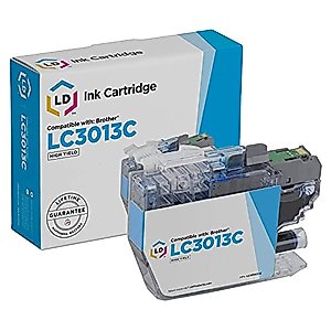 LD Products Compatible Ink Cartridge Replacement for Brother LC3013C High Yield (Cyan) for use in Brother MFC-J491DW, MFC-J497DW, MFC-J690DW, MFC-J895DW Printers