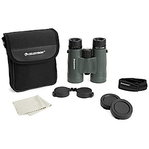 Celestron – Nature DX 10x42 Binoculars – Outdoor and Birding Binocular – Fully Multi-Coated with BaK-4 Prisms – Rubber Armored – Fog & Waterproof Binoculars – Top Pick Optics