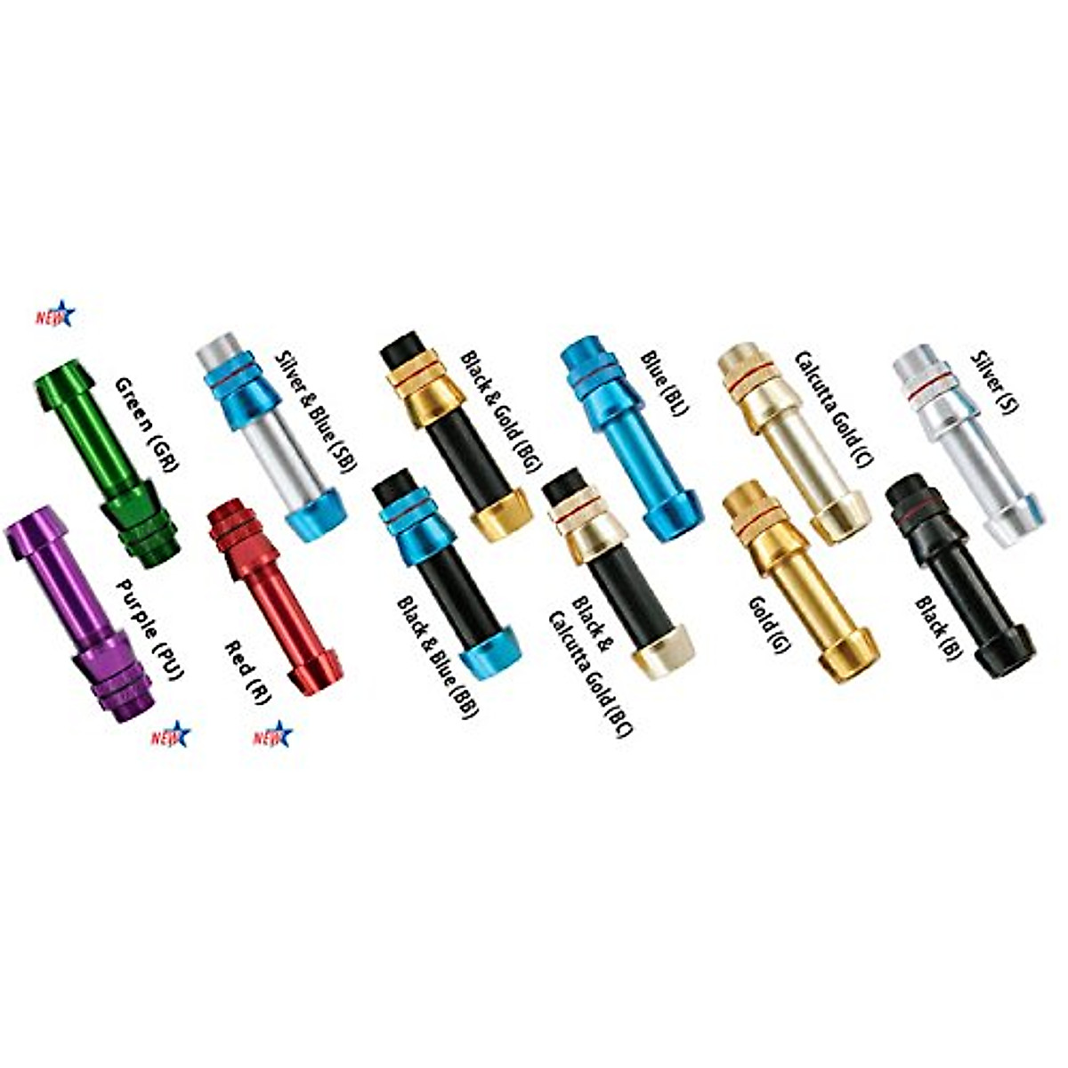 American Tackle Aluminum Reel Seat for Fishing Rod Building (Blue, 24MM)