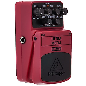 Behringer Ultra Metal UM300 Heavy Distortion Effects Pedal