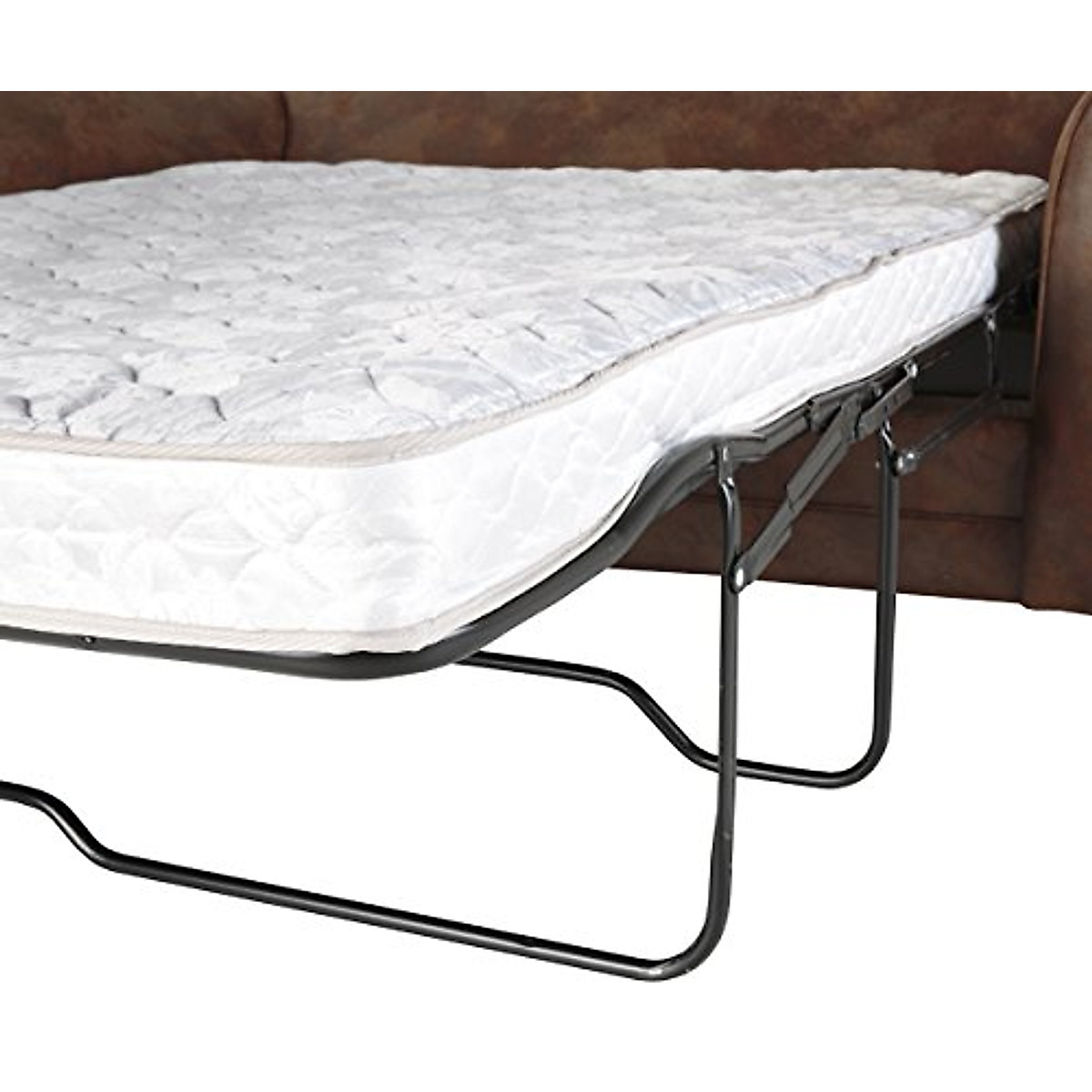 American Furniture Classics Model Buckskin sofa sleeper, Pinto Brown