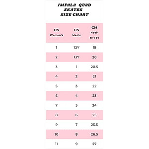 Universo Brands Impala Sidewalk Skates Wavy Check - US Woman US Woman Size 8