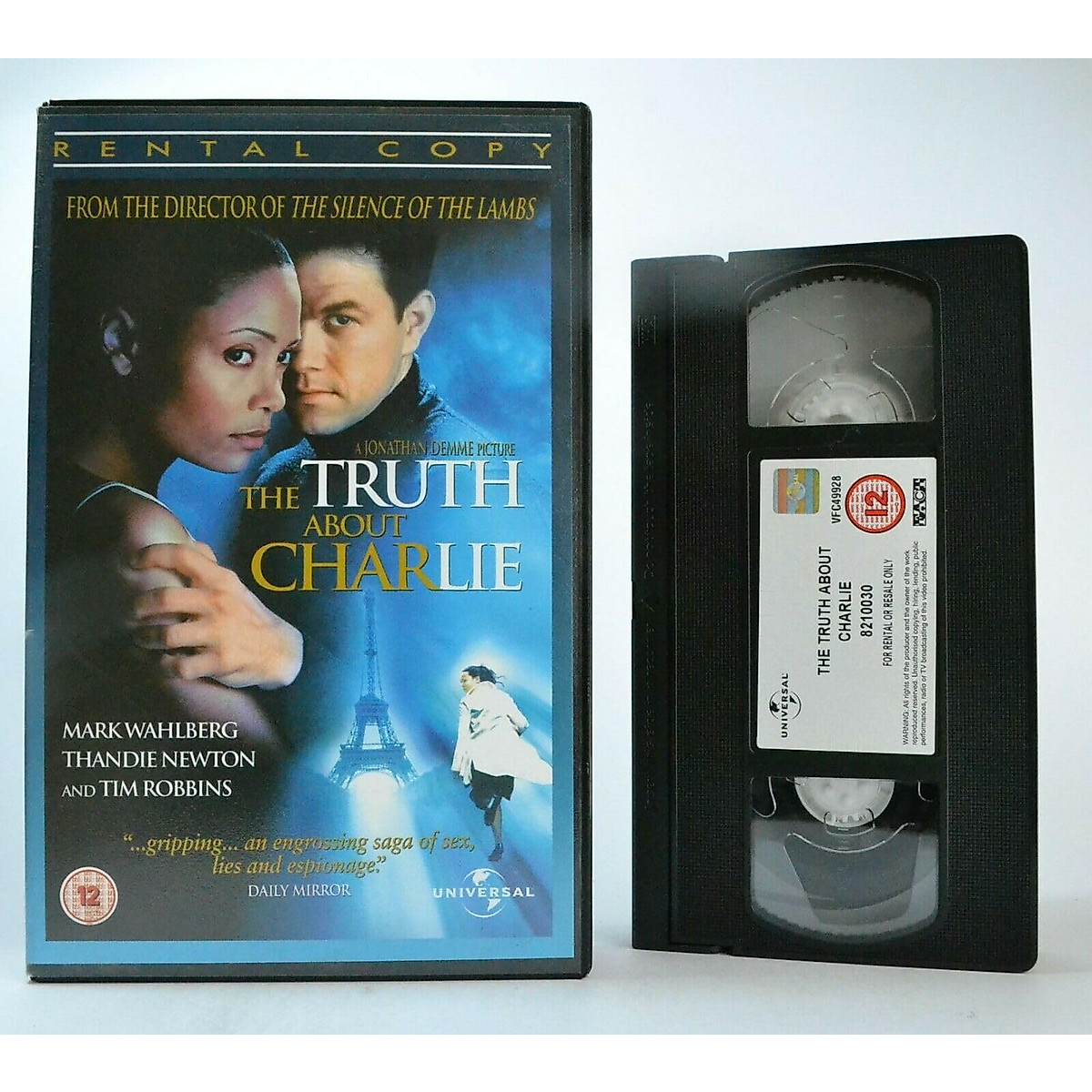 The Truth About Charlie: Film By J.Demme - Thriller - M.Wahlberg/T.Robbins - VHS