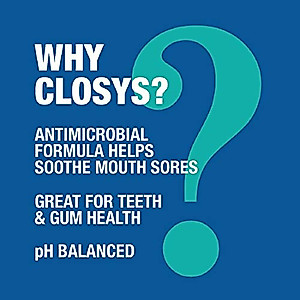 CloSYS Ultra Sensitive Mouthwash, 32 Ounce (Pack of 2), Unflavored (Optional Flavor Dropper Included), Alcohol Free, Dye Free, pH Balanced, Helps Soothe Entire Mouth