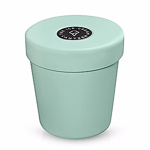The Ice Cream Canteen Vacuum Insulated Double Wall Stainless Steel Thermos Container for the pint of ice cream enjoy ice cream anywhere (Mint Green)