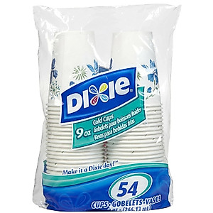 Dixie Heavy Duty Cold Cups, 9oz-Lime Cay-54 ct