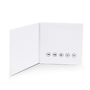VoiceGift VoiceLP Audio Recording Card, Stores 2 Hours of Clear Audio for Playlist, Special Event Recording, Greeting or Birthday Card