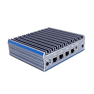 HUNSN Micro Firewall Appliance, Mini PC, OPNsense, Untangle, Sophos XG, VPN, Router PC, Intel J4125, RX11, AES-NI, DP, HDMI, COM, SIM Slot, 4 x Intel I211, 8G RAM, 256G SSD
