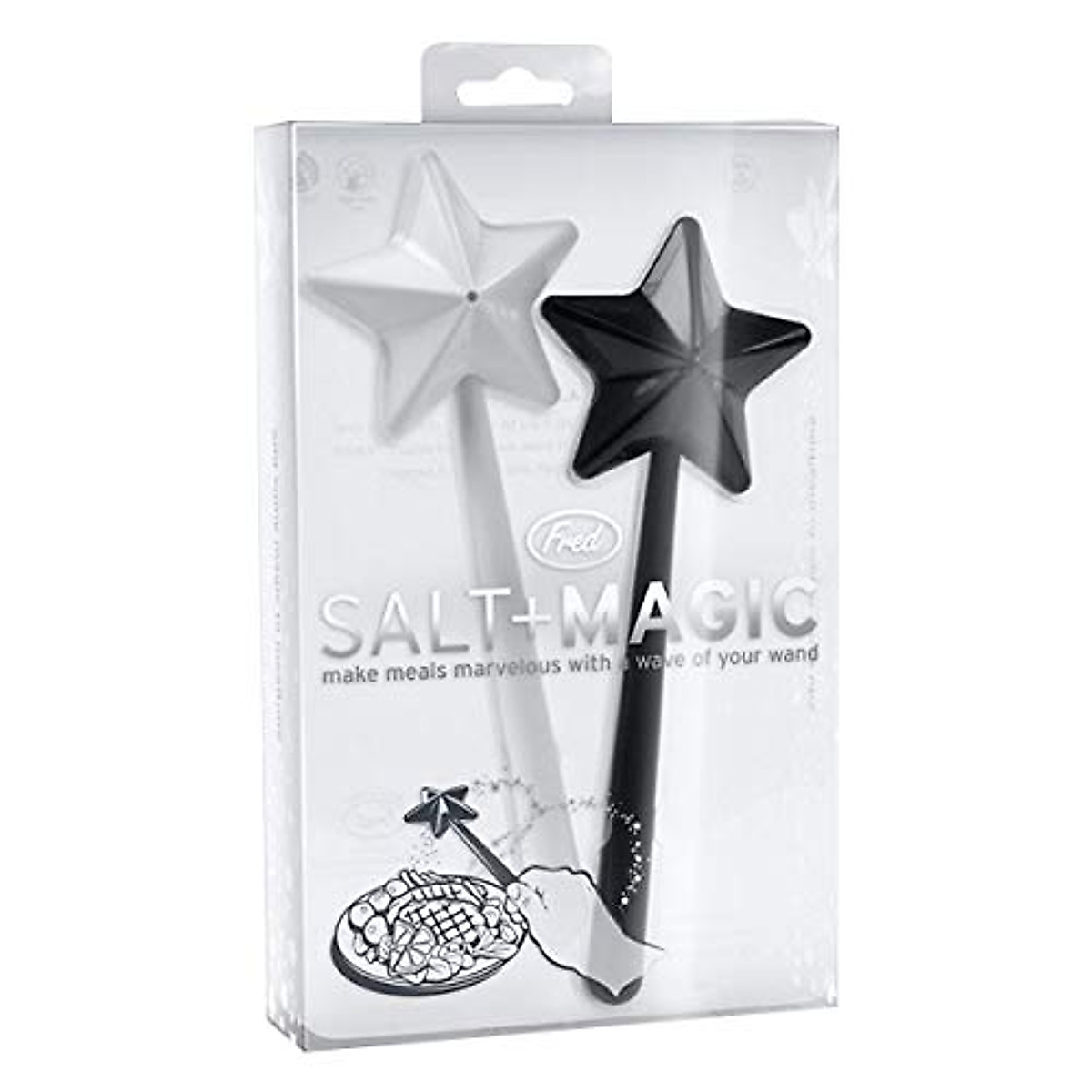 Salt and pepper shaker magic wands Duo salt / pepper
