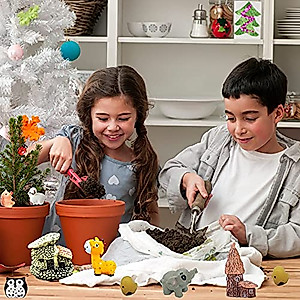 Fairy Garden Accessories, Fairy Garden Kit, 49 Pieces Miniatures for Fairy Garden Animals Kit,Miniature Figurines ,Micro Landscape Ornaments Kit,Garden DIY Kit for Outdoor Home Garden Decoration1