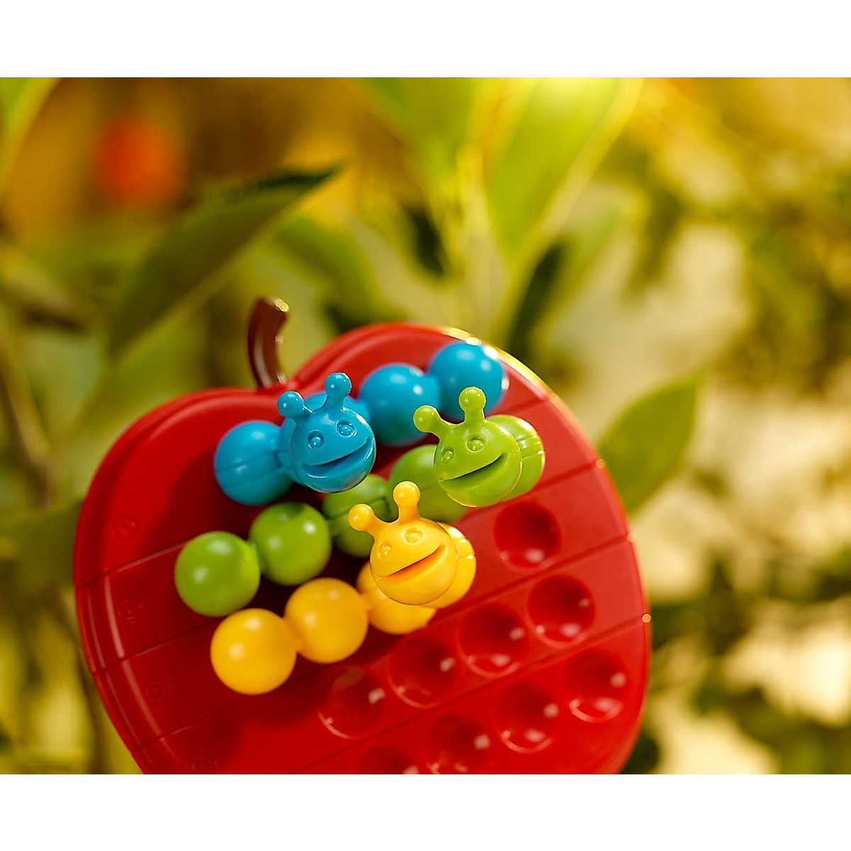 SmartGames Apple Twist Travel Puzzle Game with 60 Challenges for Ages 5 - Adult