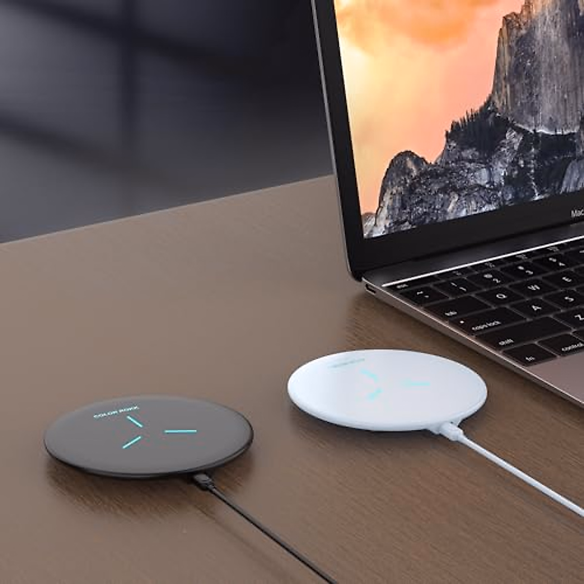 Color Rokk[2-Pack] Wireless Phone Charger,15W Fast Charging pad for iPhone 16/16plus/16pro Max/15 14/13/12/11/X,Google Pixel 9/Pixel 9 Pro/8/7/6,Samsung Galaxy S24 Ultra/S23/S22(No AC Adapter)