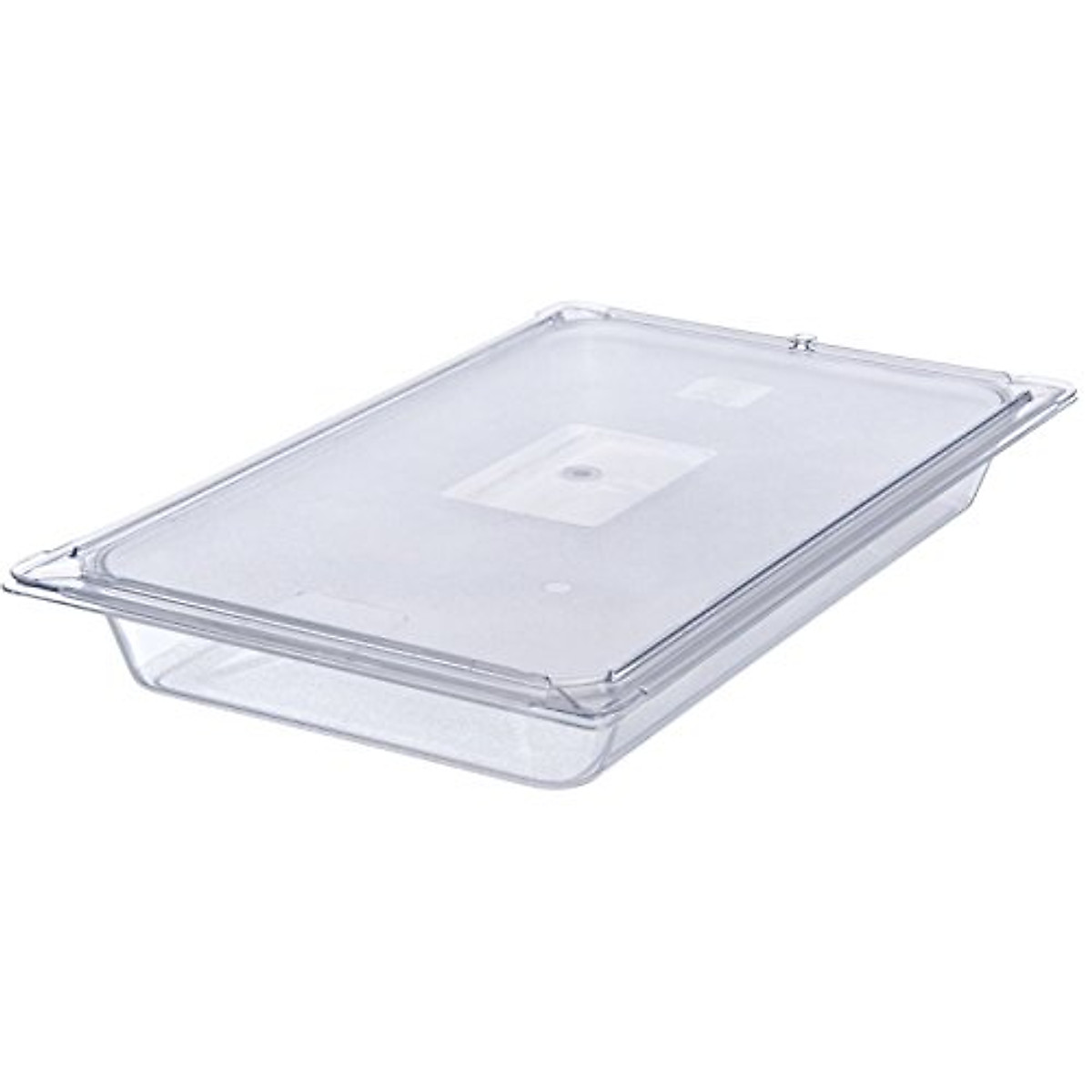 Carlisle FoodService Products 10216U07 StorPlus Full Size Polycarbonate Universal Flat Surface Food Pan Lid, Clear