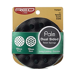 Red by Kiss Dual Sided Twist Sponge Hair Brush (Palm Dual Sided)