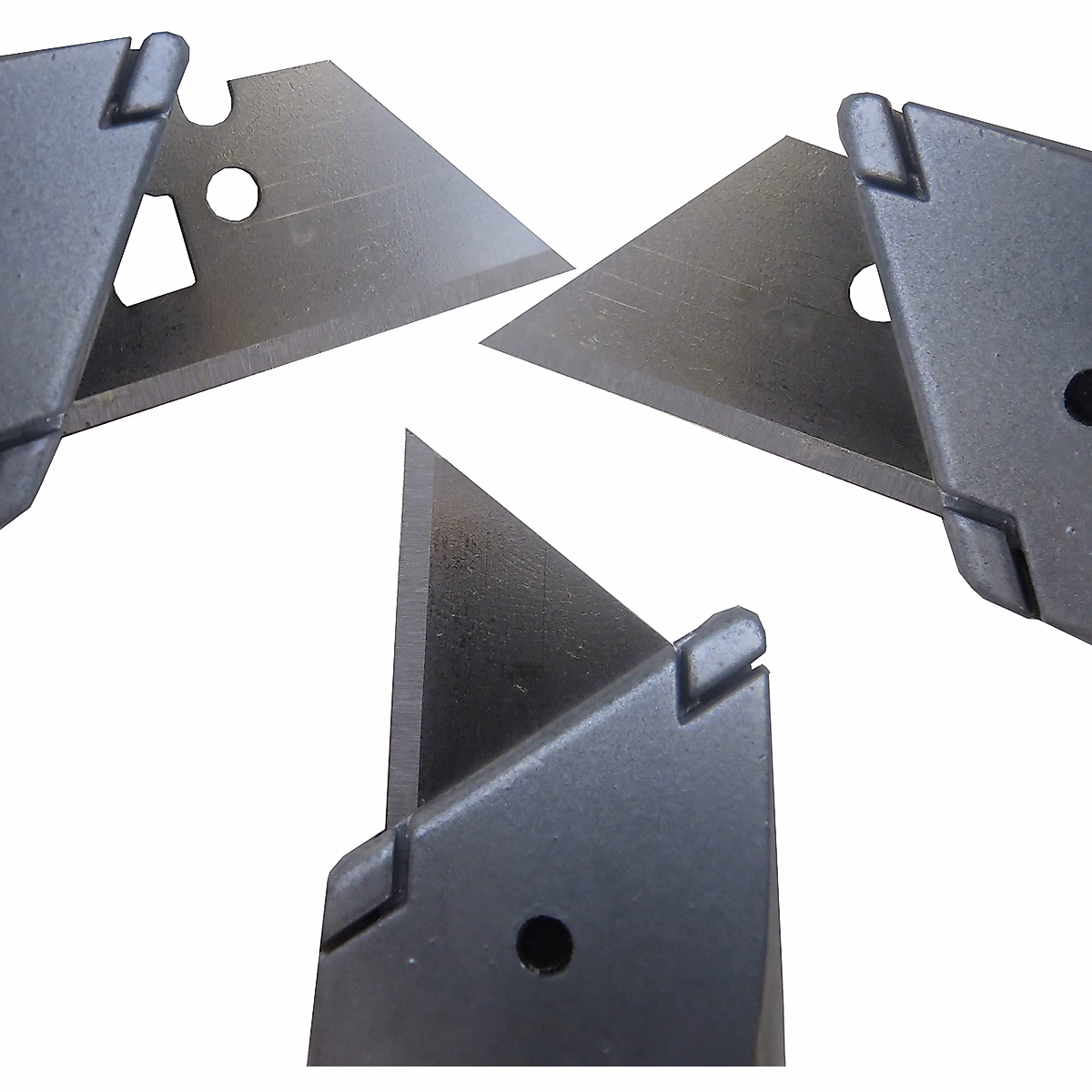 ALLWAY DWK Soft-Grip Fixed Blade Knife with 3 Blades