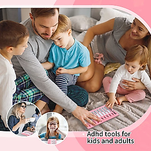 Chore Chart for Kids,To Do List, Daily Routine Chart, and Schedule Board-Checklist and Portable Memo for Efficient Task Management and Planning (pink)
