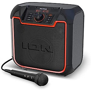 Ion Sport MK3 - High-Power All-Weather Rechargeable Bluetooth and NFC Enabled Speaker (Renewed)