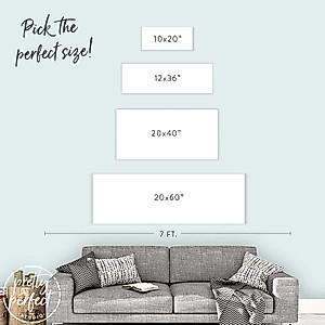 Come Home Safe, Police Officer Sign | 10x20 Black Framed Ready-To-Hang Canvas Wall Art, Law Enforcement Thin Blue Line Print