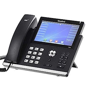 Yealink SIP-T48G Gbit VoIP Phone Ultra-Elegant Touchscreen (Renewed)
