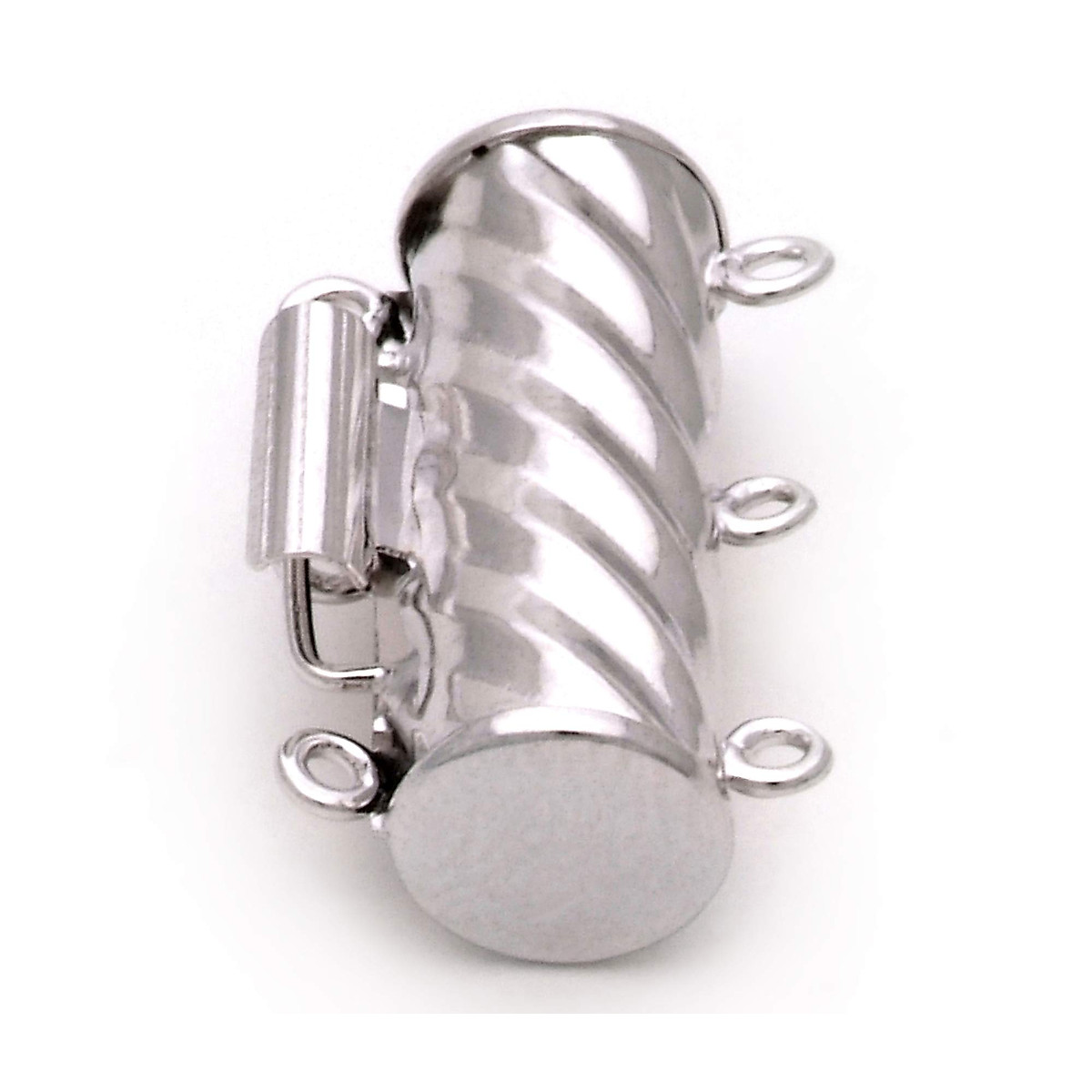 Medina Black 6-7mm Tripple Strand AA Quality Freshwater Cultured Pearl Bracelet for Women-7.5 in length