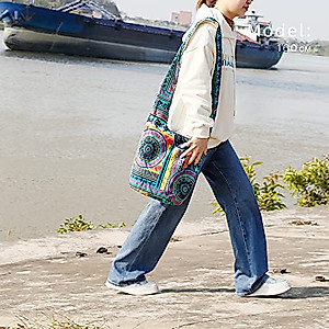 miaomiaojia Ethnic Style Bag Lady's Everyday Crossbody Shoulder Bags Women Tourist Handbag