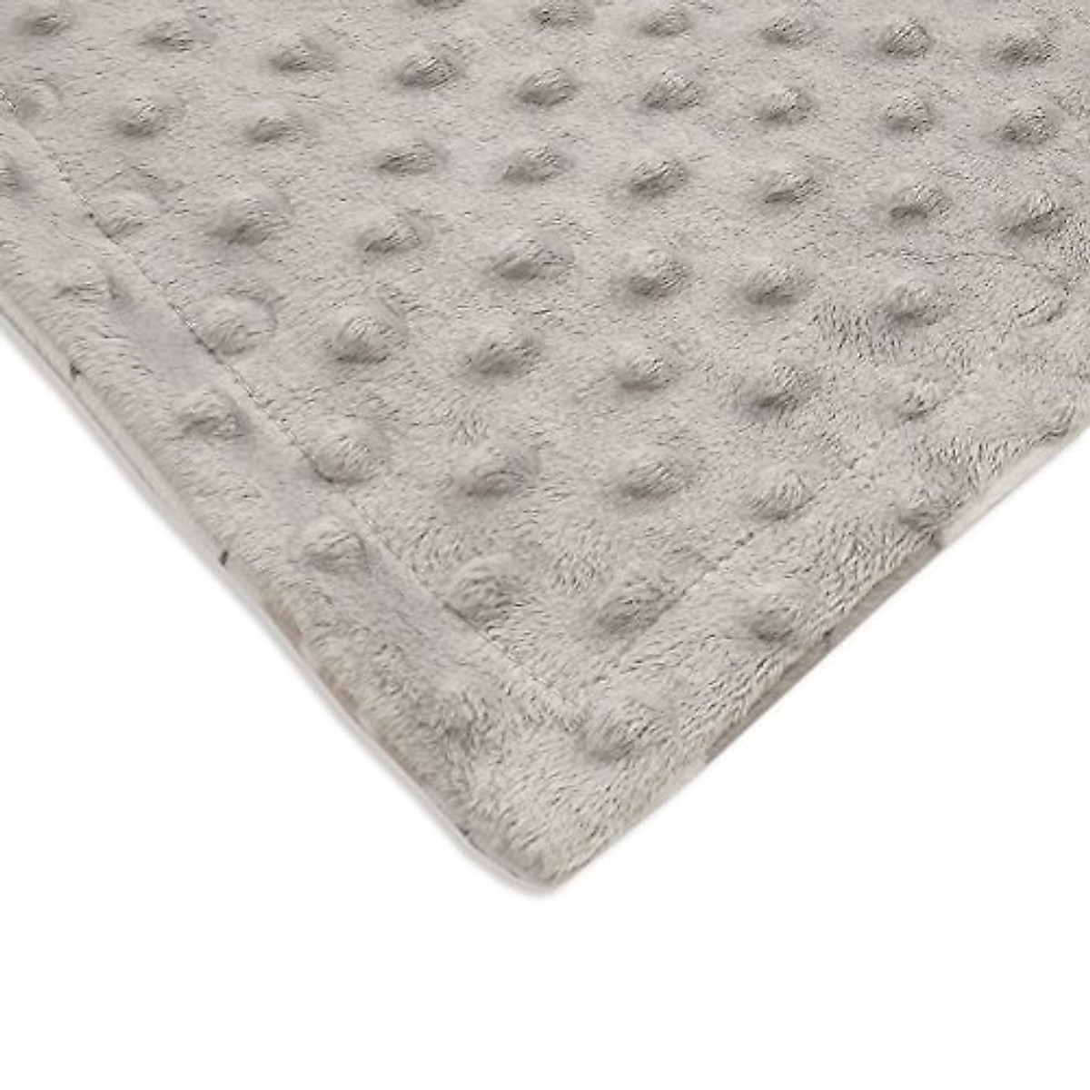 BORITAR Baby Blanket Soft Minky with Double Layer Dotted Backing, Lovely Animals Printed 30 x 40 Inch Receiving Blanket