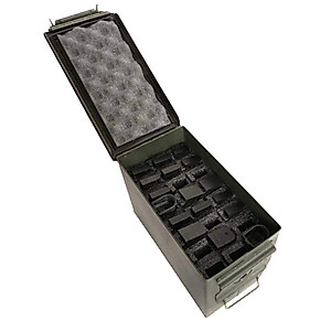 Case Club 24 Magazine Holder .50 Cal Ammo Can Foam (Pre-Cut, Closed Cell, Military Grade Foam) (1 Count)