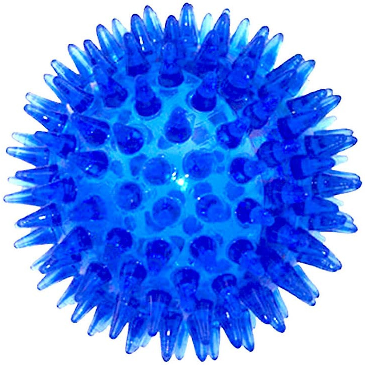 PetSport 2" Gorilla Spiky Ball Floating Dog Toy - Small | Vanilla Scented Super Durable TPR Rubber | Ultra Light, Strong & Bouncy | Play Fetch with Your Pet, Colors Will Vary