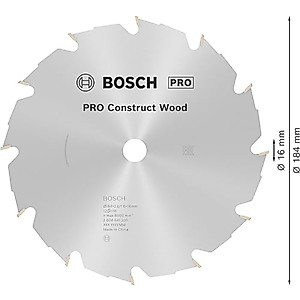Bosch 2608641200 Circular Saw Blade "Top Precision" Cwwoh 7.24inx16mm 12T