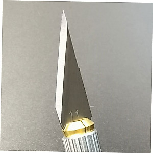 COHEALI 4 Boxes Carving Blade Scrapbook Kit Clay Kit Wood Carving Tools Xacto Scrapbooking Xacto Blades Engraving Blades DIY Craft Blades Craft Cutting Tools Tool Steel Pen Scalpel