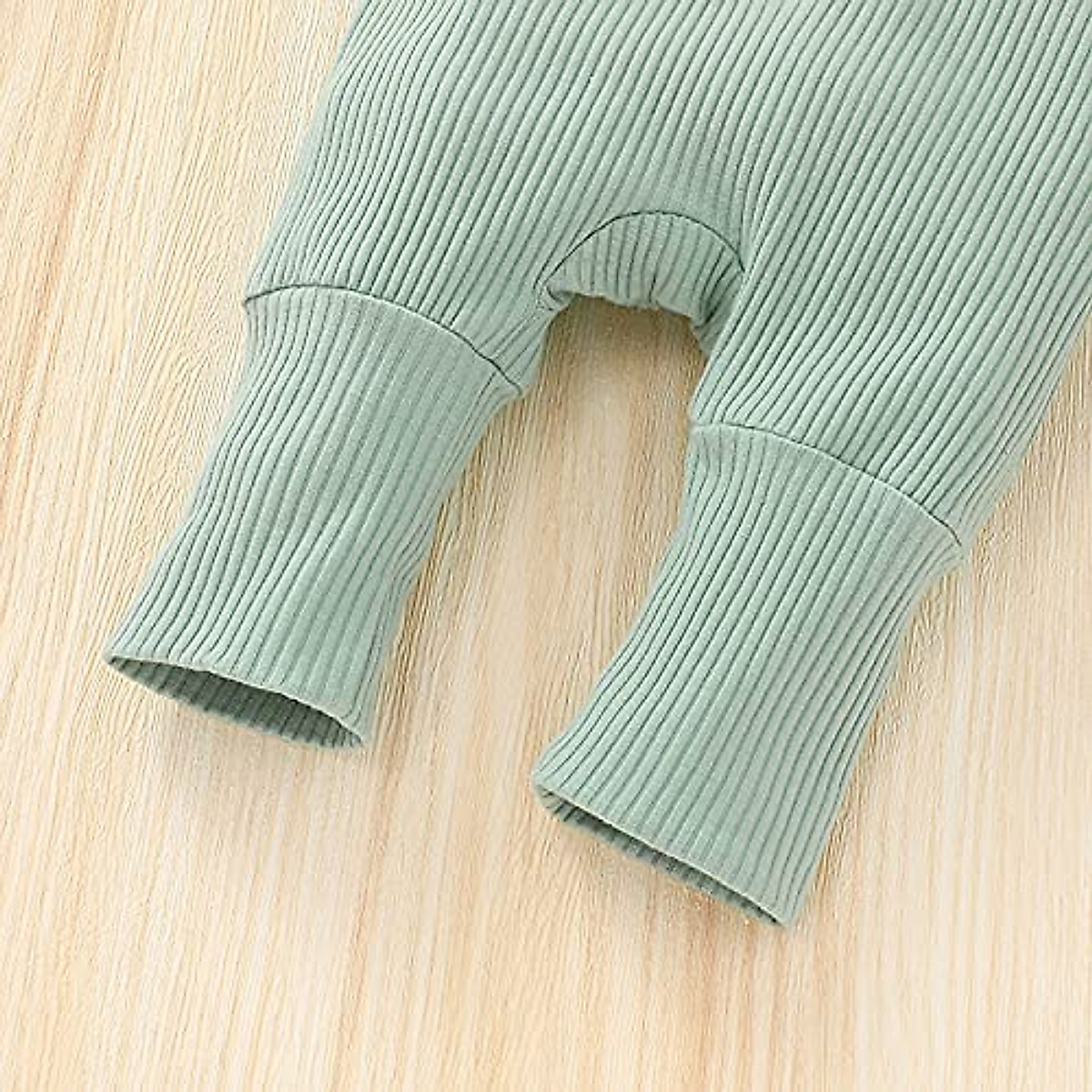 Thorn Tree Newborn Baby Girl Boy Long Sleeve Clothes Set Winter Fall Suit (Green, 3-6 Months)