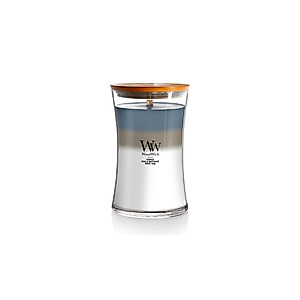 Woodwick Uncharted Waters Large Hourglass Trilogy Candle