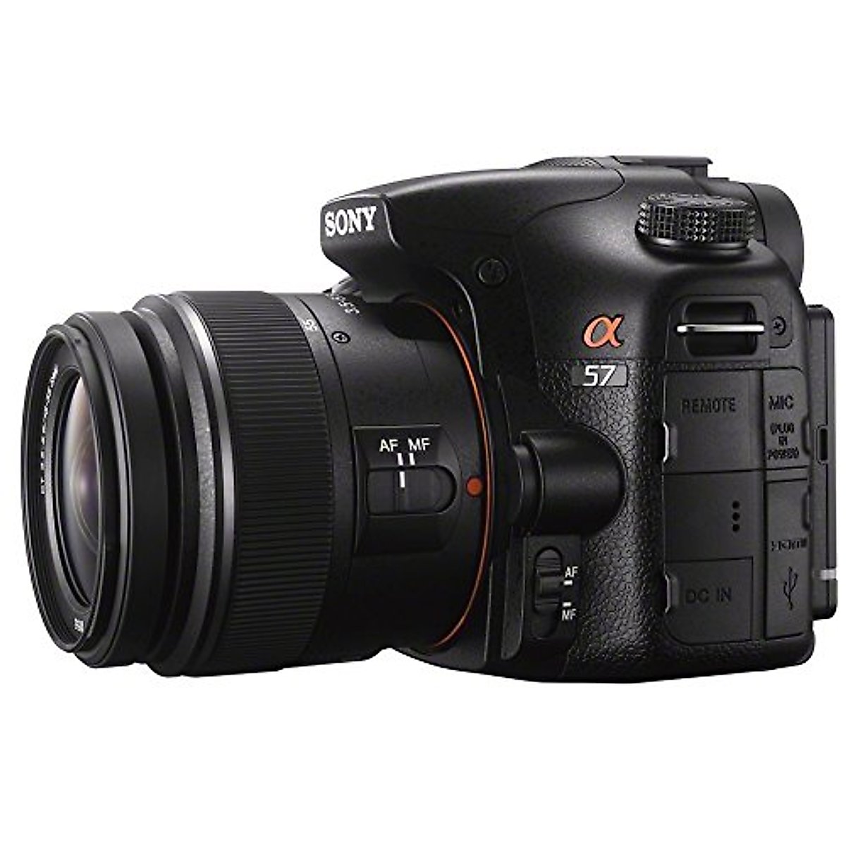 Sony Alpha SLT-A57K 16.1 MP Exmor APS HD CMOS Sensor DSLR with Translucent Mirror Technology, 3D Sweep Panorama and 18-55mm Zoom Lens