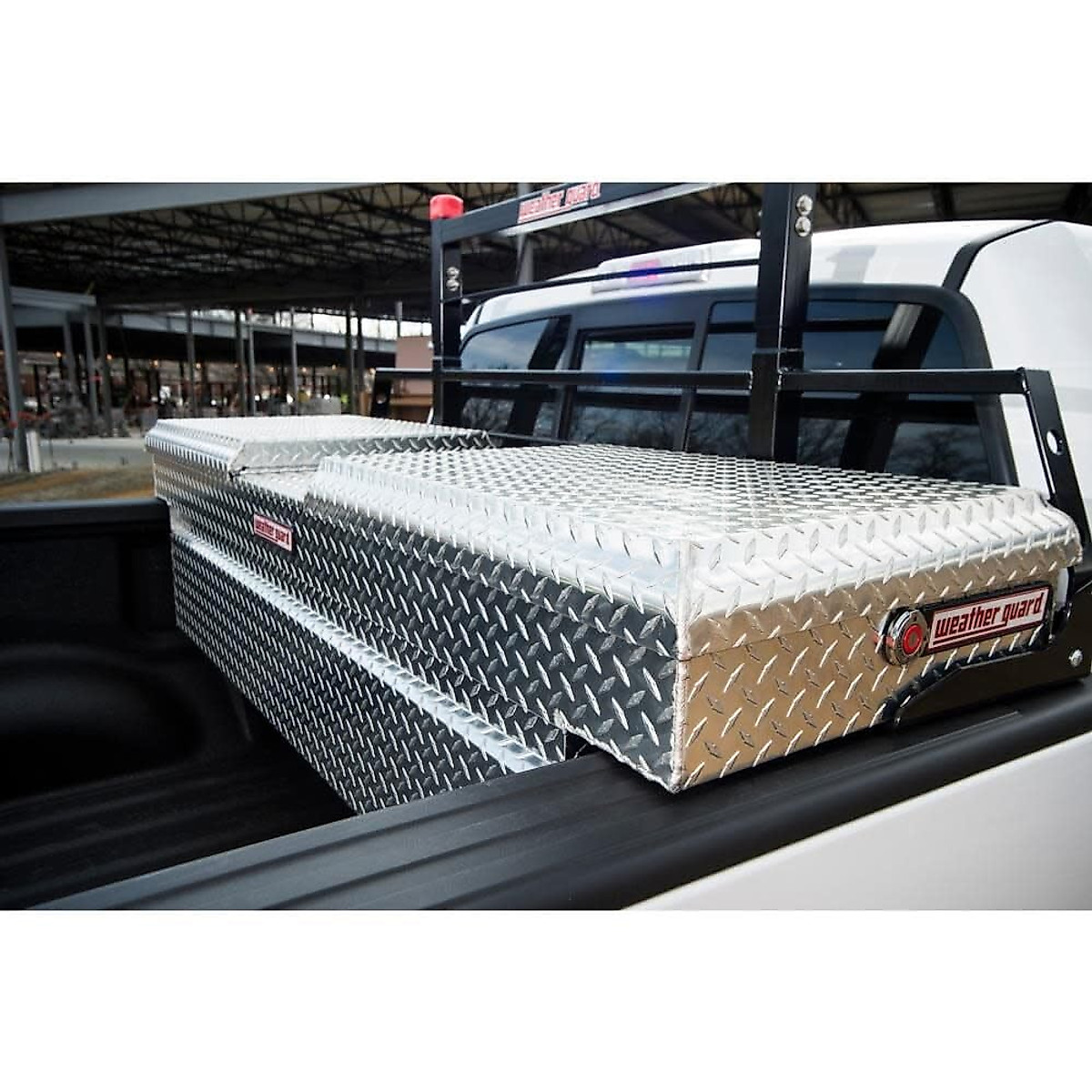 Weather Guard Crossover Truck Box, Silver, 71-1/2 in. W, 124001