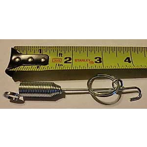 RNL RabbitNippLes Spring Latches for Rabbit Cage Doors 4 inch Springs (10 Pack) 10SL4