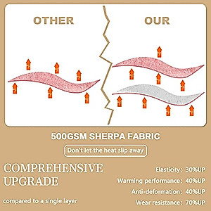 greenoak Blanket Hoodie Oversized Sherpa Wearable Blanket Sweatshirt, Ultra Soft Fuzzy Fleece Hooded Blanket, Plush Cozy Warm Reversible Sherpa Hoodie Blanket for Women Men Adult Teen (Large, Pink)