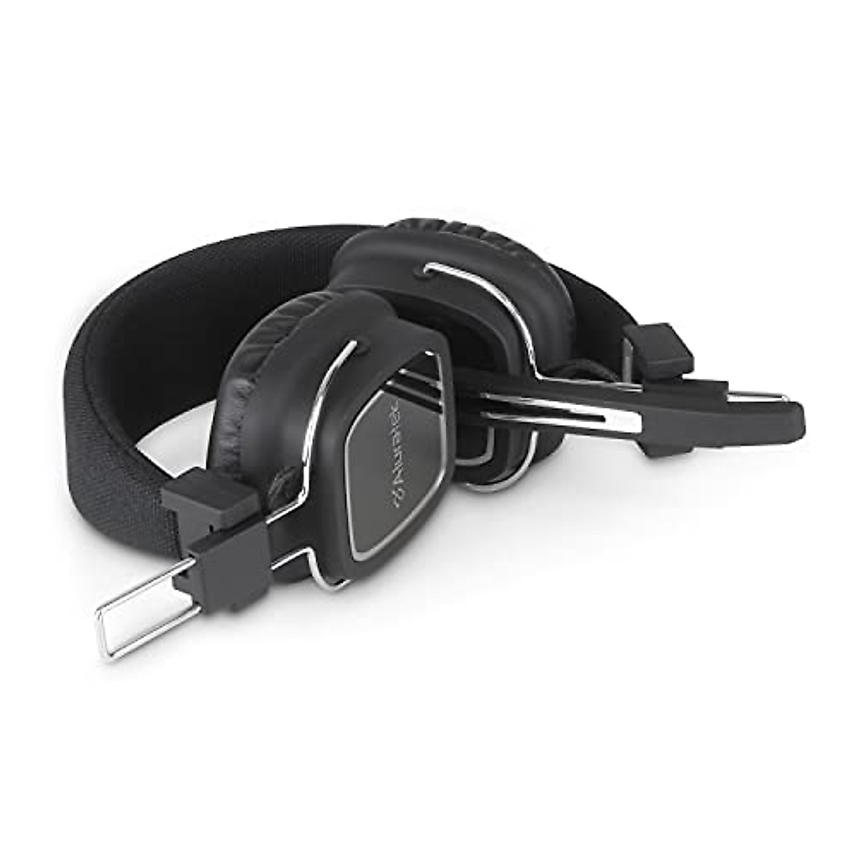 Aluratek Bluetooth Wireless Stereo Headset with Boom Microphone and Dongle, Built-in Rechargeable Battery, 27 Hours Continuous Talk and Music Play