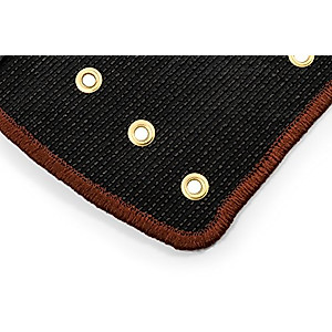 Camco 42949 RV Step Rug ( Premium Radius Wrap Around Step Rug, Turf Material (22" Wide) - Brown)