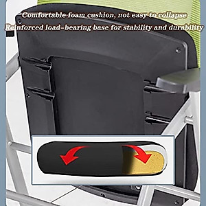 YOYAL Office Chair Training Chair with Writing Board Comfortable Folding Chair Office Computer Chair, Bearing 150kg (Size: 57 * 49 * 86cm)