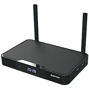 Paioisl New 2023 S3 PRO Android 9 32GB Smart TV Box 6k Ultra HD Built-in Voice Control System