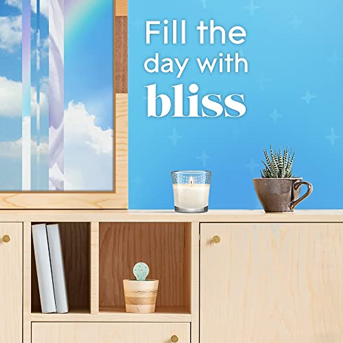 Glade Candle Jar, Air Freshener, Cotton Cloud Dream, 3.4 oz