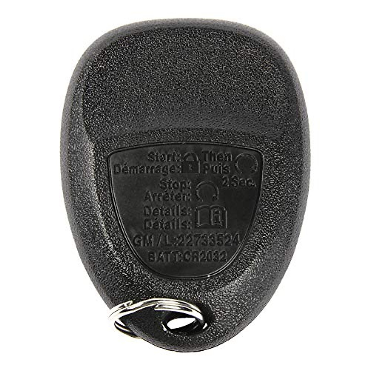 GM Genuine Parts 22733524 5 Button Keyless Entry Remote Key Fob