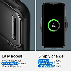 Spigen Optik Armor Designed for Galaxy S23 Plus Case (2023) - Black