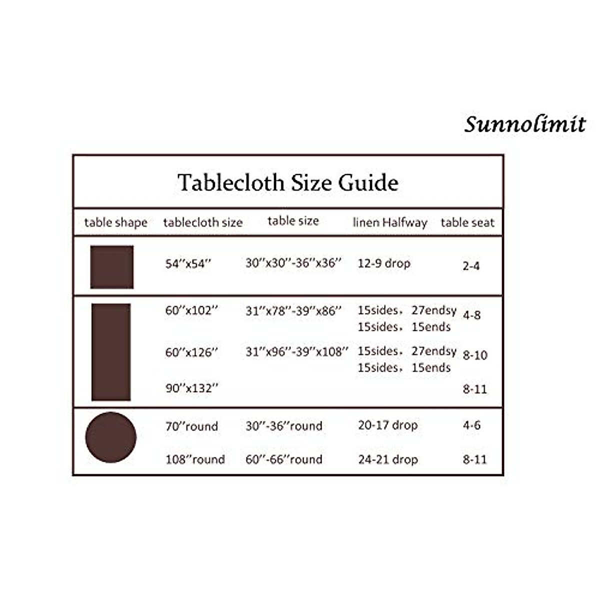 YLZYAA Tablecloth - 54 x 54 Inch -Purple-Square Polyester Table Cloth, Wrinkle,Stain Resistant - Great for Buffet Table, Parties, Holiday Dinner & More