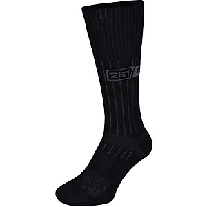 281Z Military Boot Socks - Tactical Trekking Hiking - Outdoor Athletic Sport (Black)(X-Small 1 Pair)