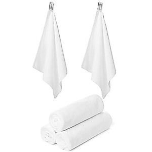 Luxe Beauty Essentials Microfiber Face Cloth Washcloth for Body - Ultra Soft Makeup Remover Cloth - Perfect Face Wash Cloth for All Skin Types