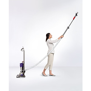 Dyson DC50 Animal Compact Upright Vacuum Cleaner, Iron/Purple - Corded