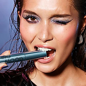 e.l.f. Big Mood Waterproof Mascara, Instantly Creates Long-Lasting, Bold & Lifted, Voluminous Lashes, Infused with Jojoba Wax, Black, 0.30 fl Oz